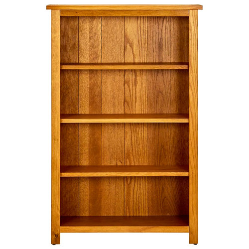 Marlow Home Co. Agnew 110Cm H x 70Cm W Solid Wood Standard Bookcase | Wayfair.co.uk